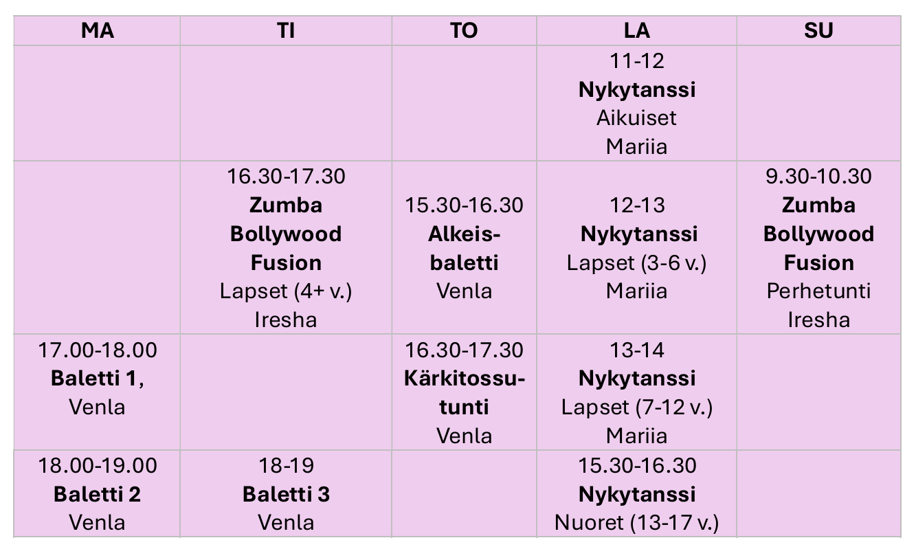 DanceDailyn Tanssitunnit – Maksuttomia tanssitunteja Pirkanmaalla